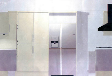 Approx 3yrs Old Howden's Kitchen, Worktops And Some Appliances