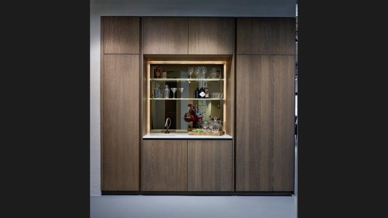 Modulnova Bar Area & Sub Zero Appliances | The Used Kitchen Company