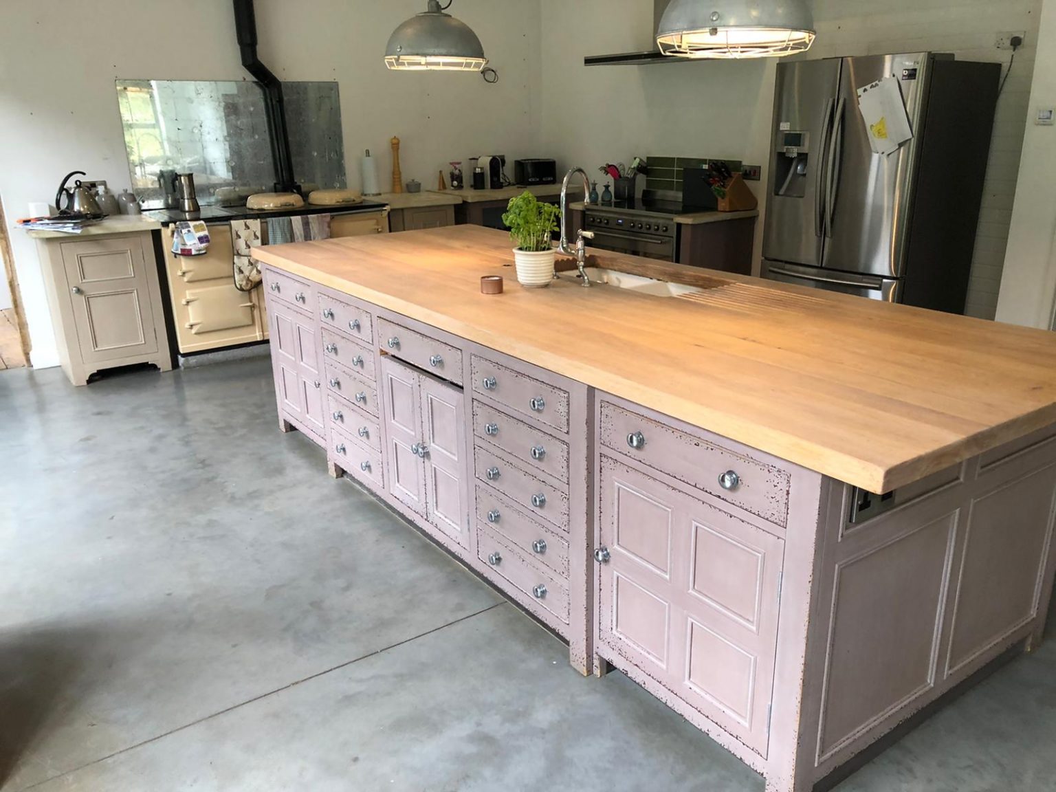 Huge Chalon Kitchen with Island | The Used Kitchen Company