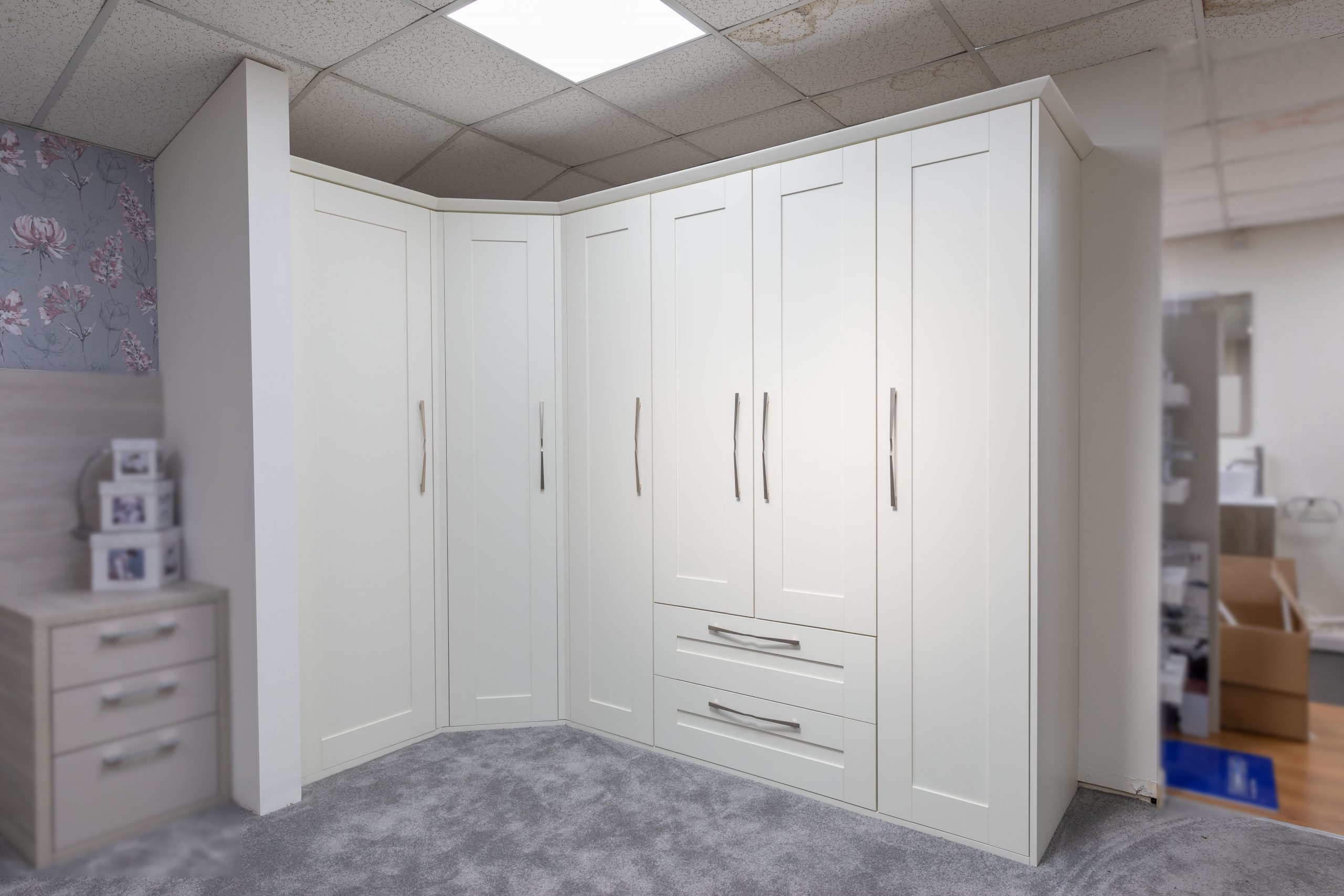 Ex Display Orion Ivory Wardrobe - The Used Kitchen Company