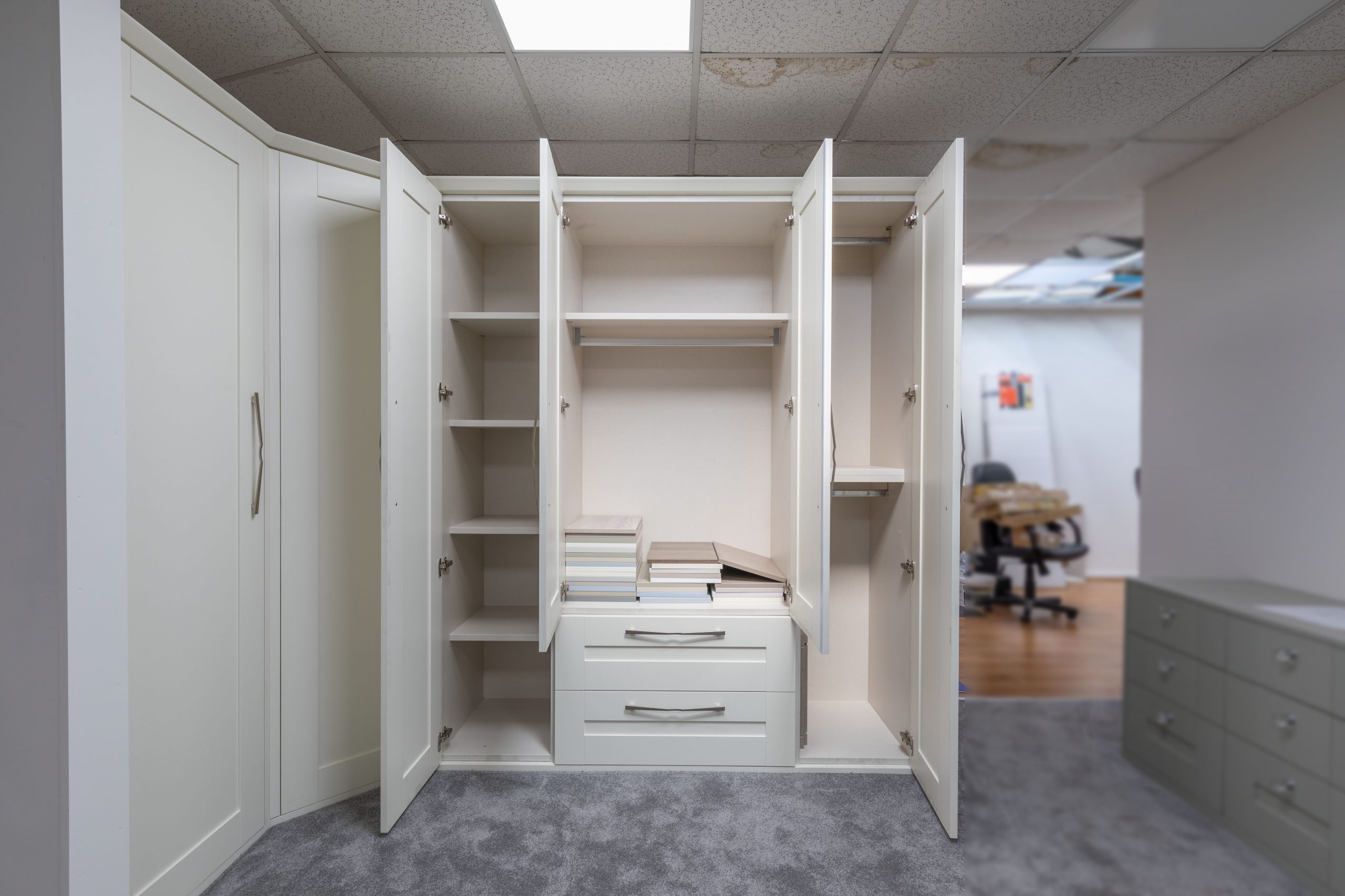 Ex Display Orion Ivory Wardrobe - The Used Kitchen Company