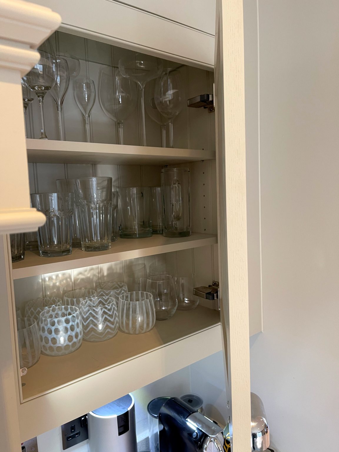 Omega Sheraton Painted Kitchen with Island, Worktops and Appliances ...