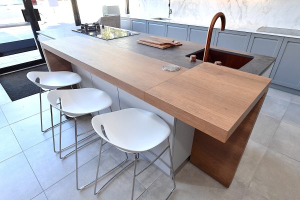 Ex Display Scavolini Island With Dekton Worktop - The Used Kitchen Company