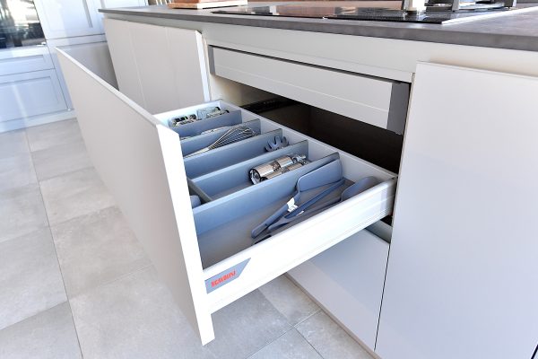 Ex Display Scavolini Island With Dekton Worktop - The Used Kitchen Company