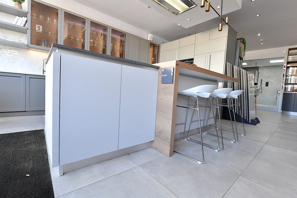 Ex Display Scavolini Island With Dekton Worktop - The Used Kitchen Company