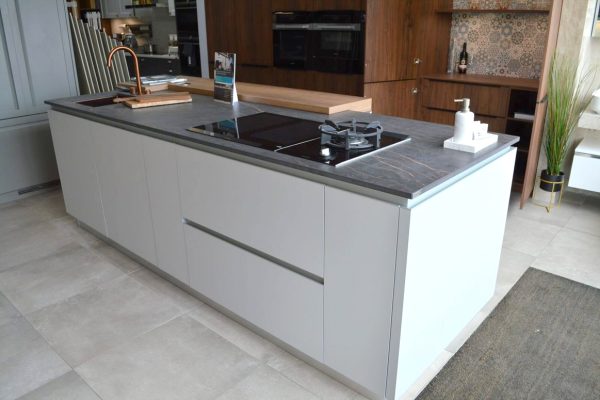 Ex Display Scavolini Island With Dekton Worktop - The Used Kitchen Company