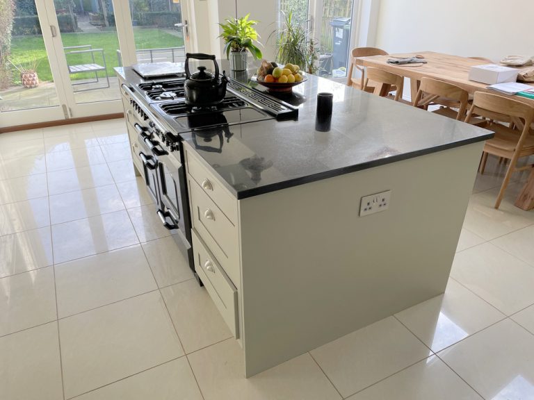 Benchmarx Kitchen With Island, Quartz Worktops and Appliances - Used ...