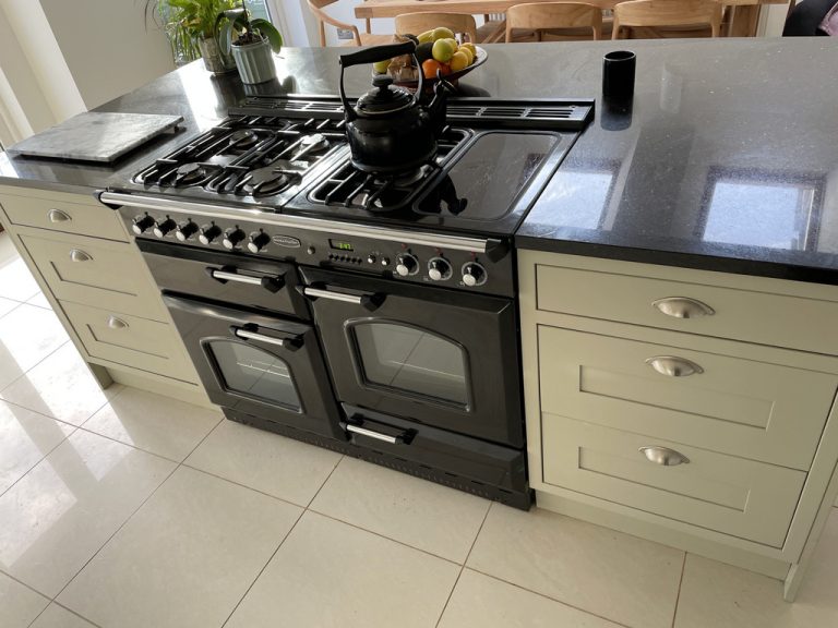 Benchmarx Kitchen With Island, Quartz Worktops and Appliances - Used ...