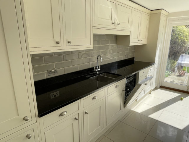 Benchmarx Kitchen With Island, Quartz Worktops and Appliances - Used ...