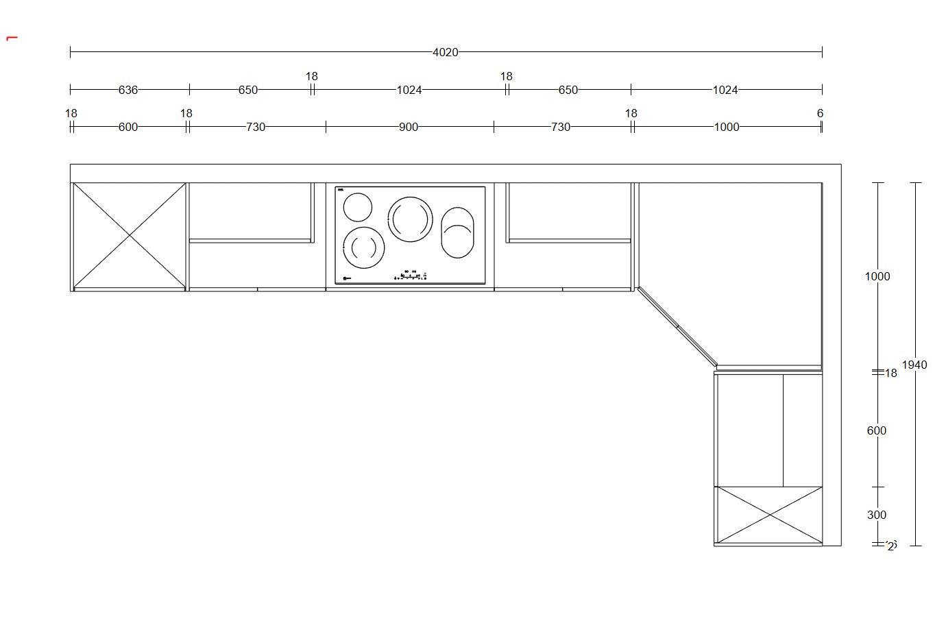 Ex Display Manston Matt Indigo & Halifax Oak Kitchen ** MUST GO ...