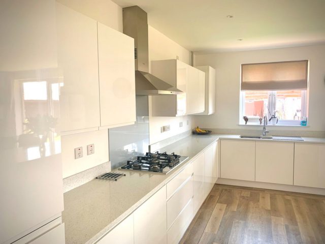 Symphony Kitchen With Island, Utility Room, Silestone Quartz Worktops ...