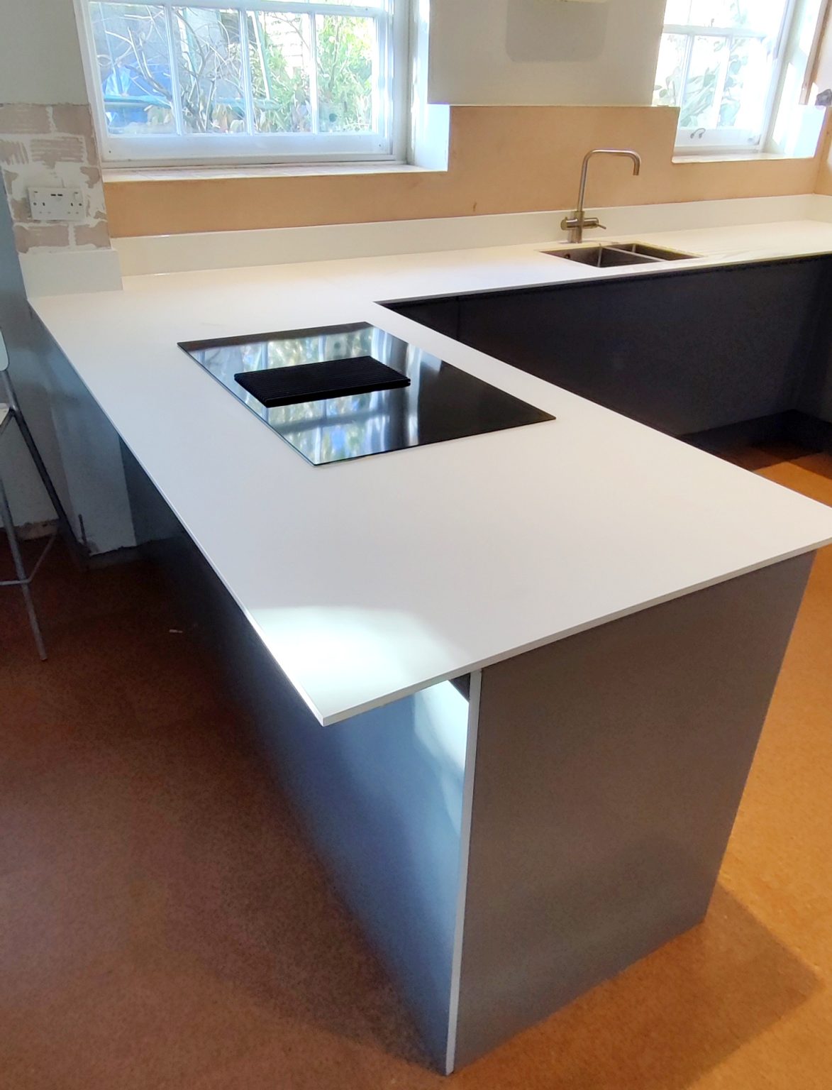 Howdens Kitchen With Fenix Worktops - Used - The Used Kitchen Company