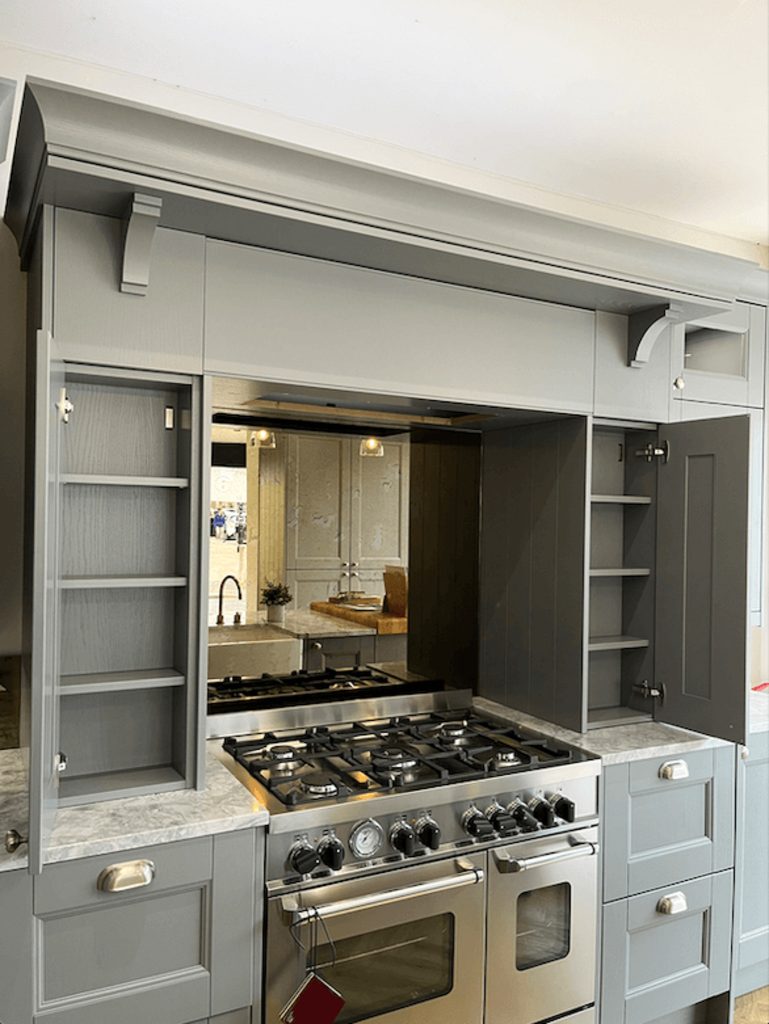 Ex Display Laura Ashley Rosedale Kitchen With Island and Worktops - The ...