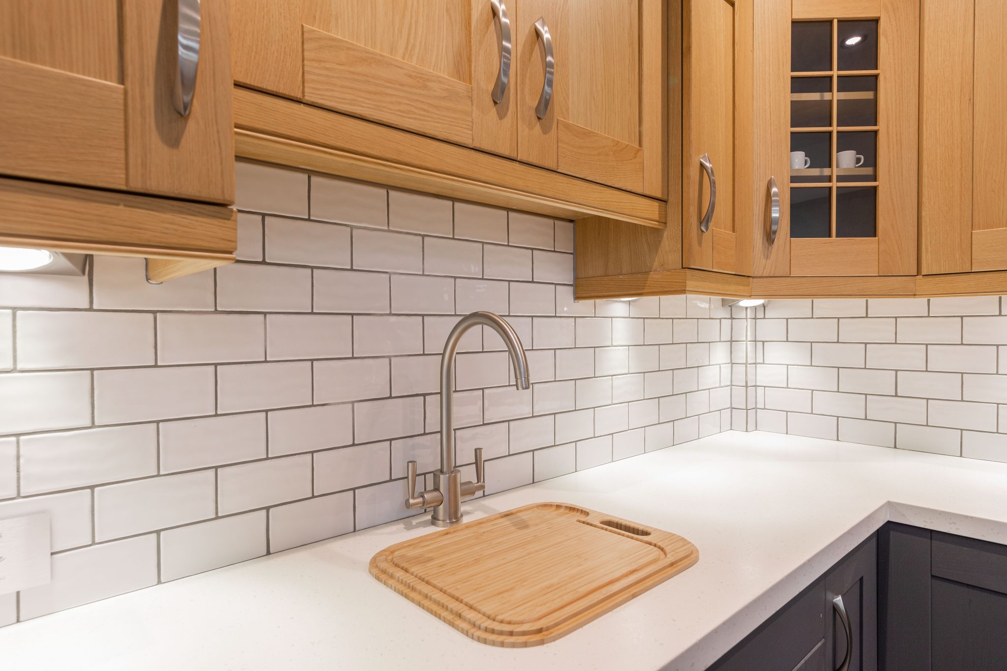 Ex-Display Masterclass Kitchen with Worktops and Lancaster Oak Island