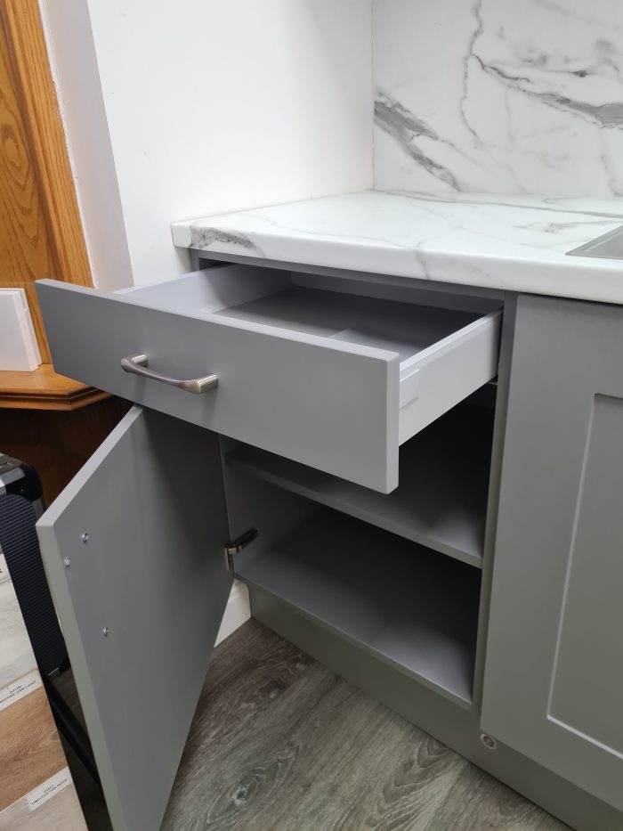 Ex Display Utility Room With Worktop - The Used Kitchen Company