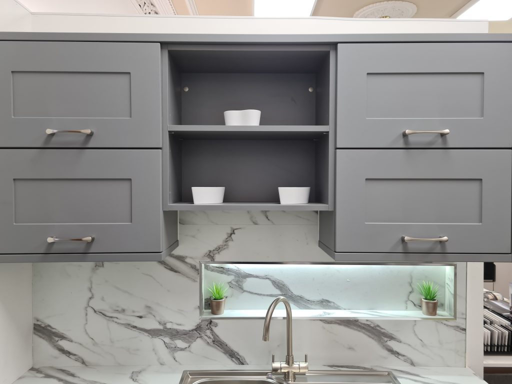 Ex Display Utility Room With Worktop - The Used Kitchen Company