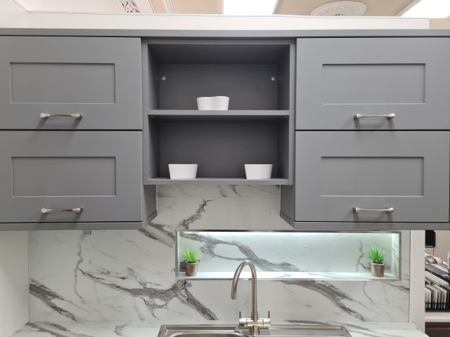 Ex Display Utility Room With Worktop - The Used Kitchen Company