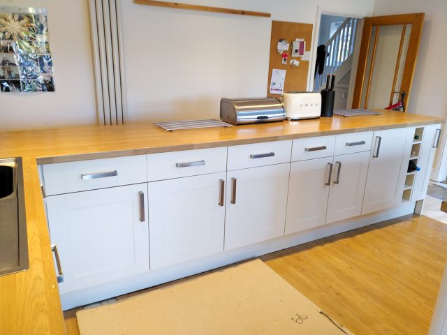 Howden Kitchen with Island, Worktops, Utility Room and Some Appliances ...