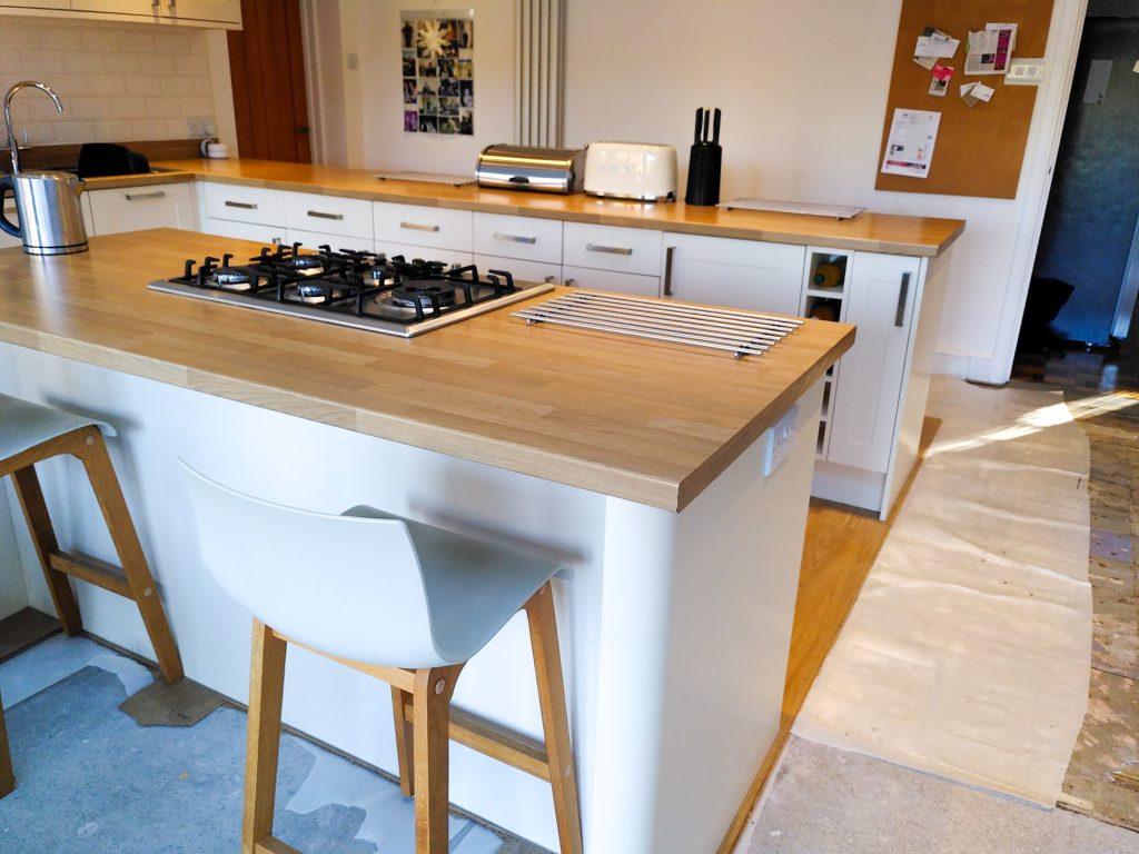 Howden Kitchen with Island, Worktops, Utility Room and Some Appliances ...
