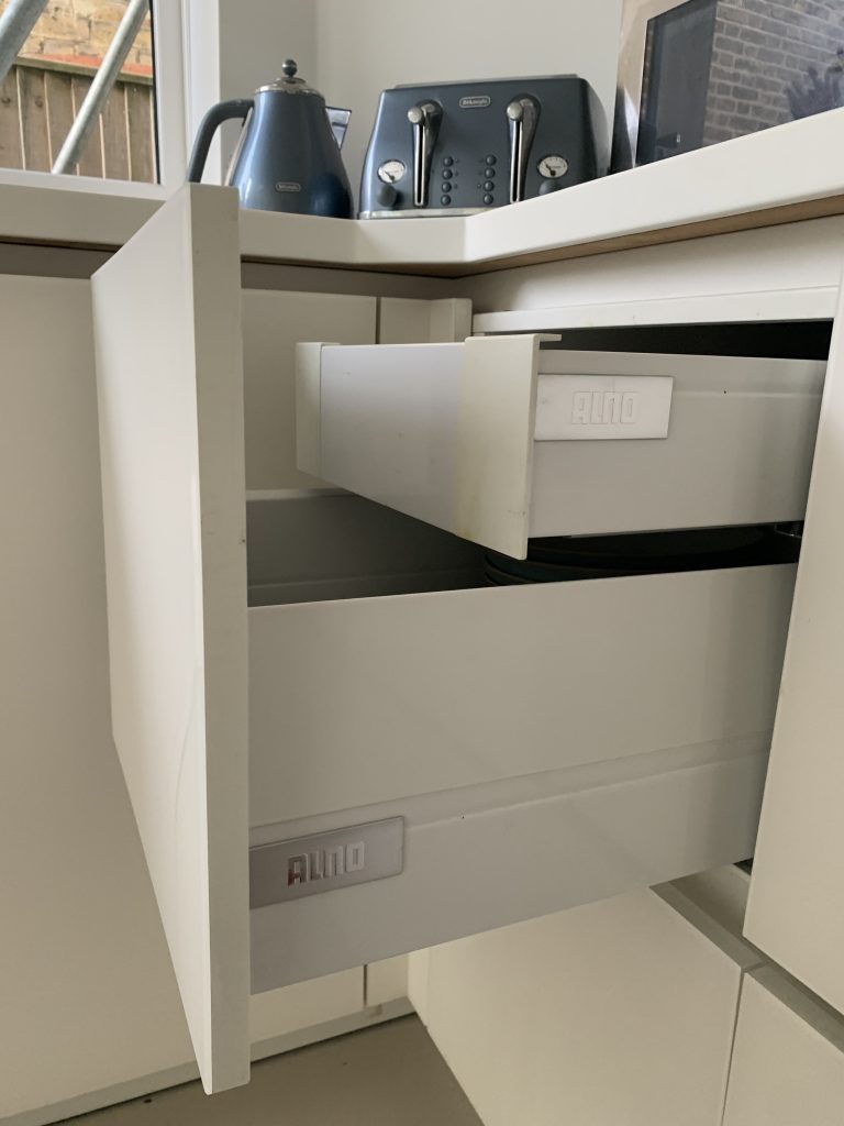 Alno Kitchen With Corian Worktops and Some Appliances - Used - The Used ...