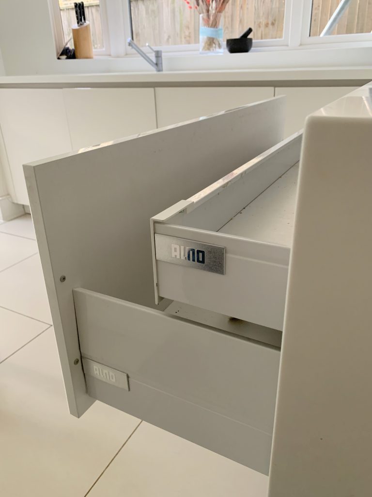 Alno Kitchen With Corian Worktops and Some Appliances - Used - The Used ...