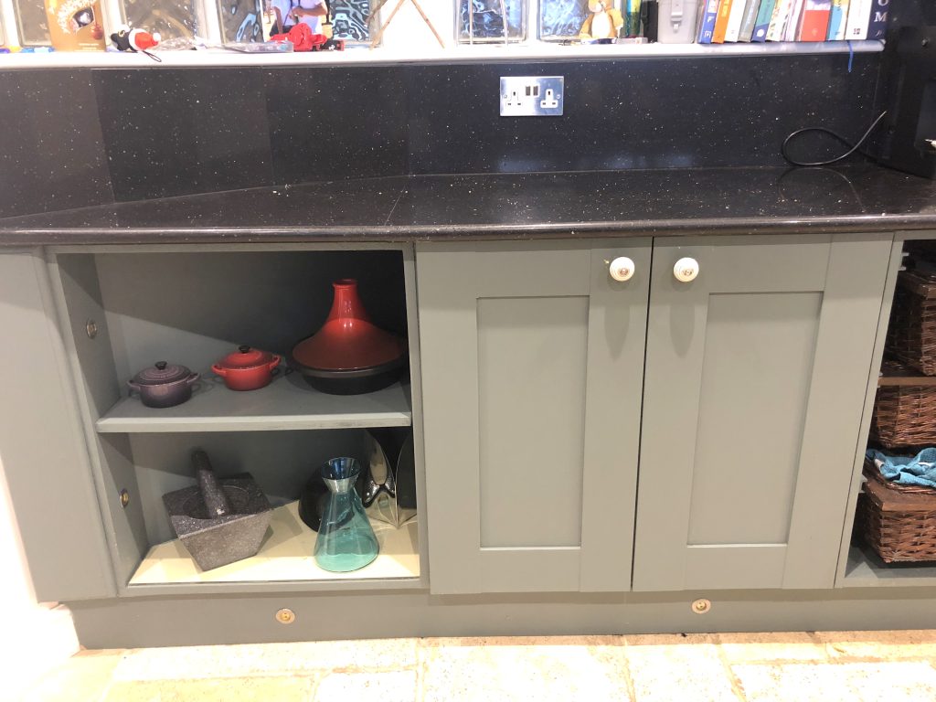 Bespoke Painted Kitchen With Granite Worktops and Some Appliances ...