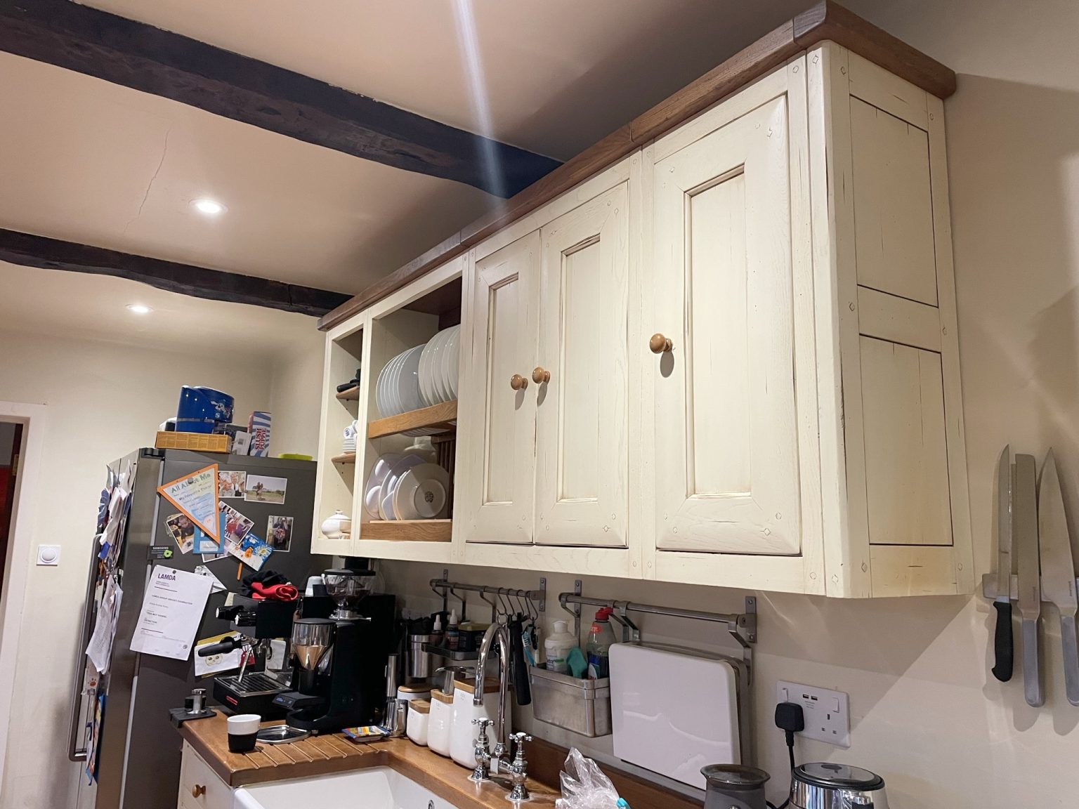 Fired Earth Kitchen With Island and Aga - Used - The Used Kitchen Company