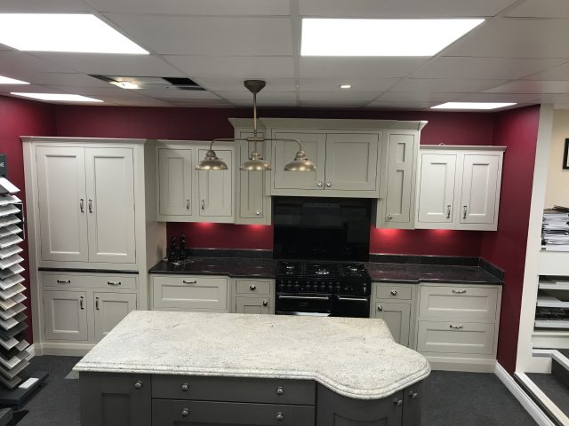 Ex-Display Painted In-Frame Kitchen With Granite Worktops - The Used ...