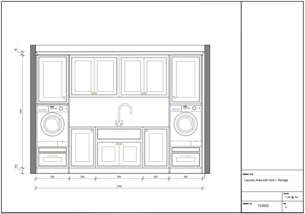 Ex Display Laundry Cabinet | The Used Kitchen Company