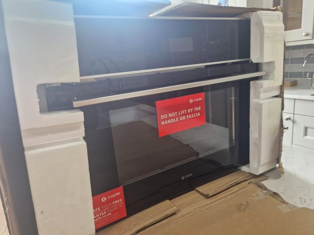 Ex Display Caple CM108BK Built in Microwave - The Used Kitchen Company