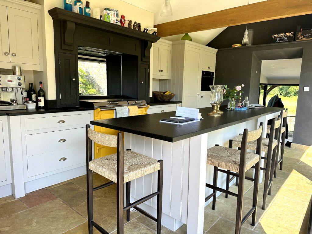 Bespoke Painted Kitchen With Island, Granite Worktops - Used - The Used ...