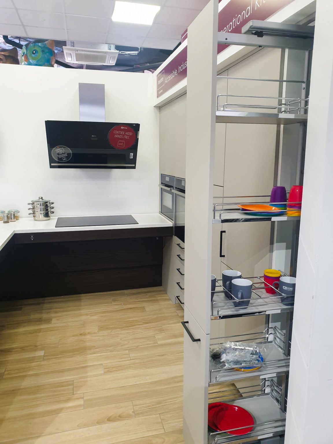 Ex Display Accessible Symphony Freedom Kitchen with Worktops