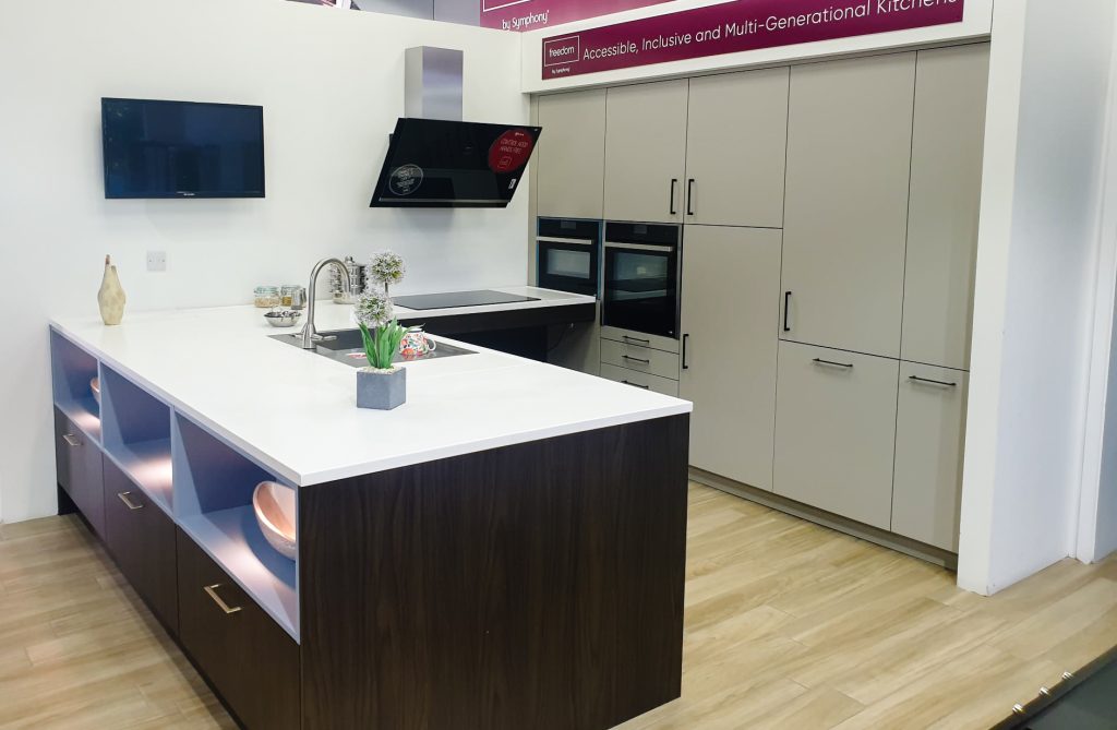 Ex Display Accessible Symphony Freedom Kitchen with Worktops