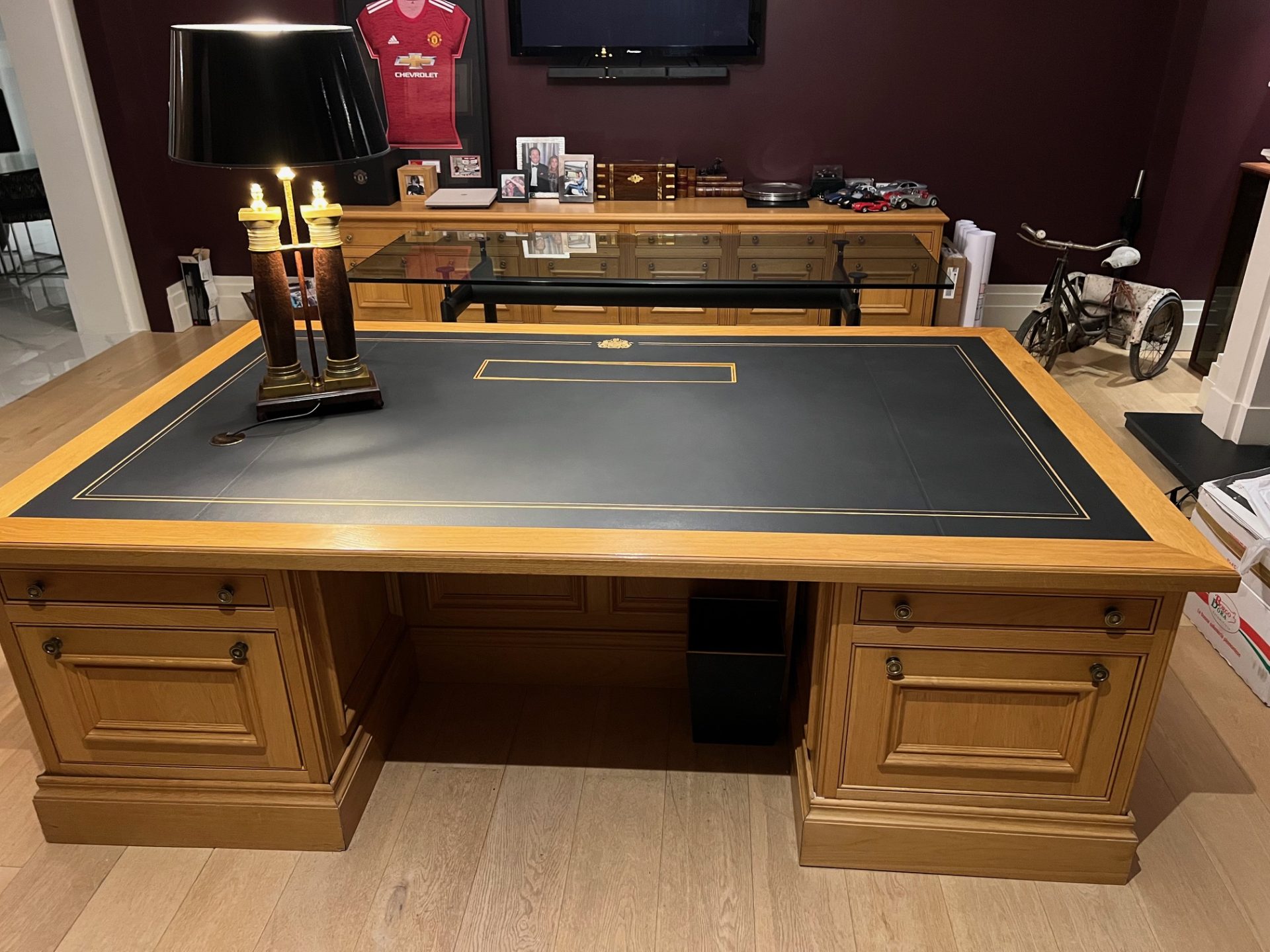 Clive Christian Desk with Future Automation Lift - Used - The Used ...