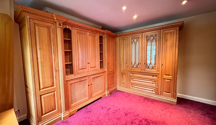 Clive Christian Wardrobe - Used - The Used Kitchen Company