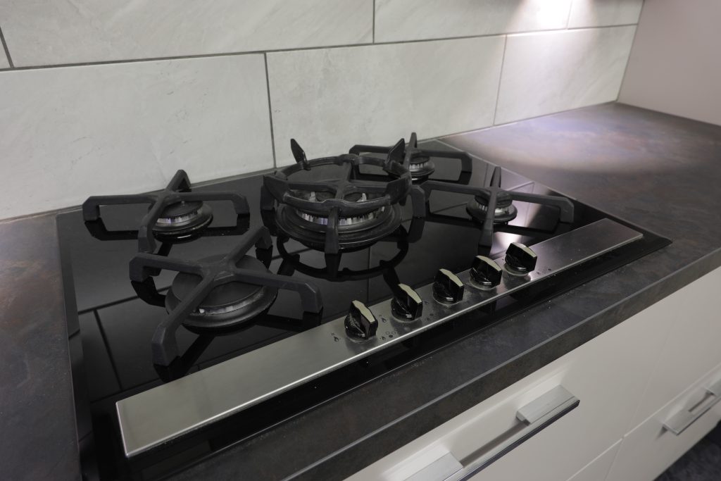 Ex Display Symphony Alta Cashmere Painted Kitchen With Worktops and ...