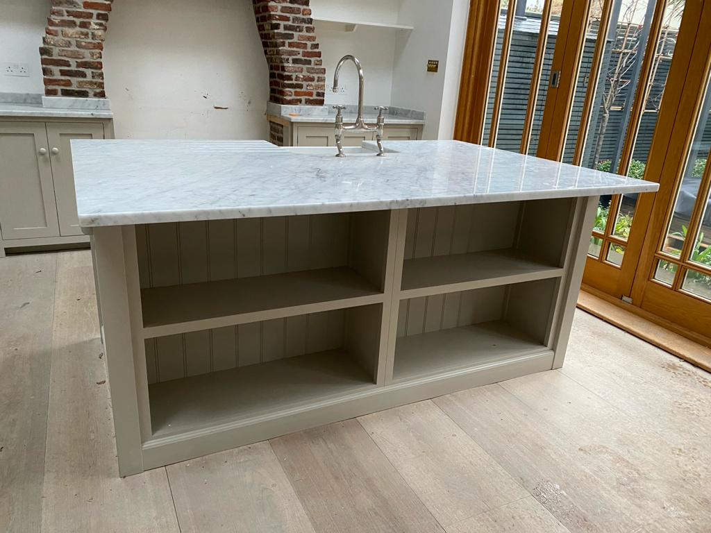 Devol Kitchen With Island and Worktops - Used - The Used Kitchen Company