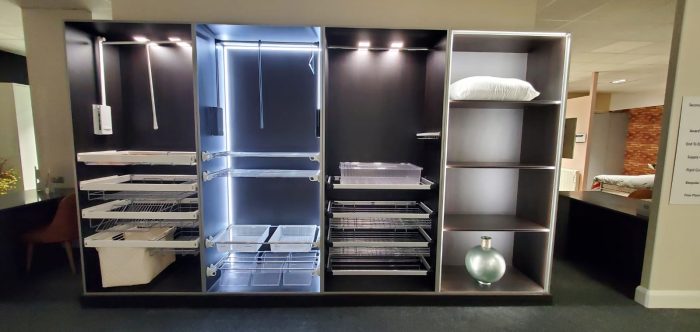 Ex Display Open Wardrobes | The Used Kitchen Company
