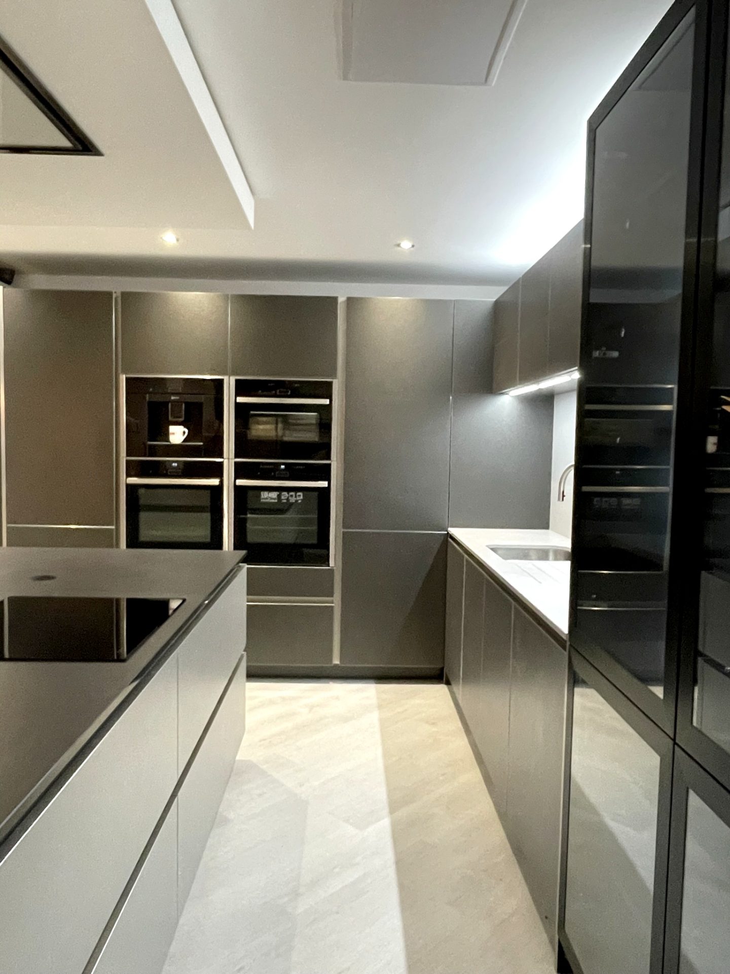Ex Display Rotpunkt Titanium Kitchen | The Used Kitchen Comapny