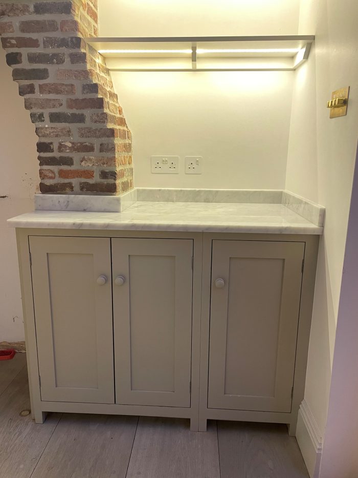 Devol Kitchen With Island and Worktops - Used - The Used Kitchen Company