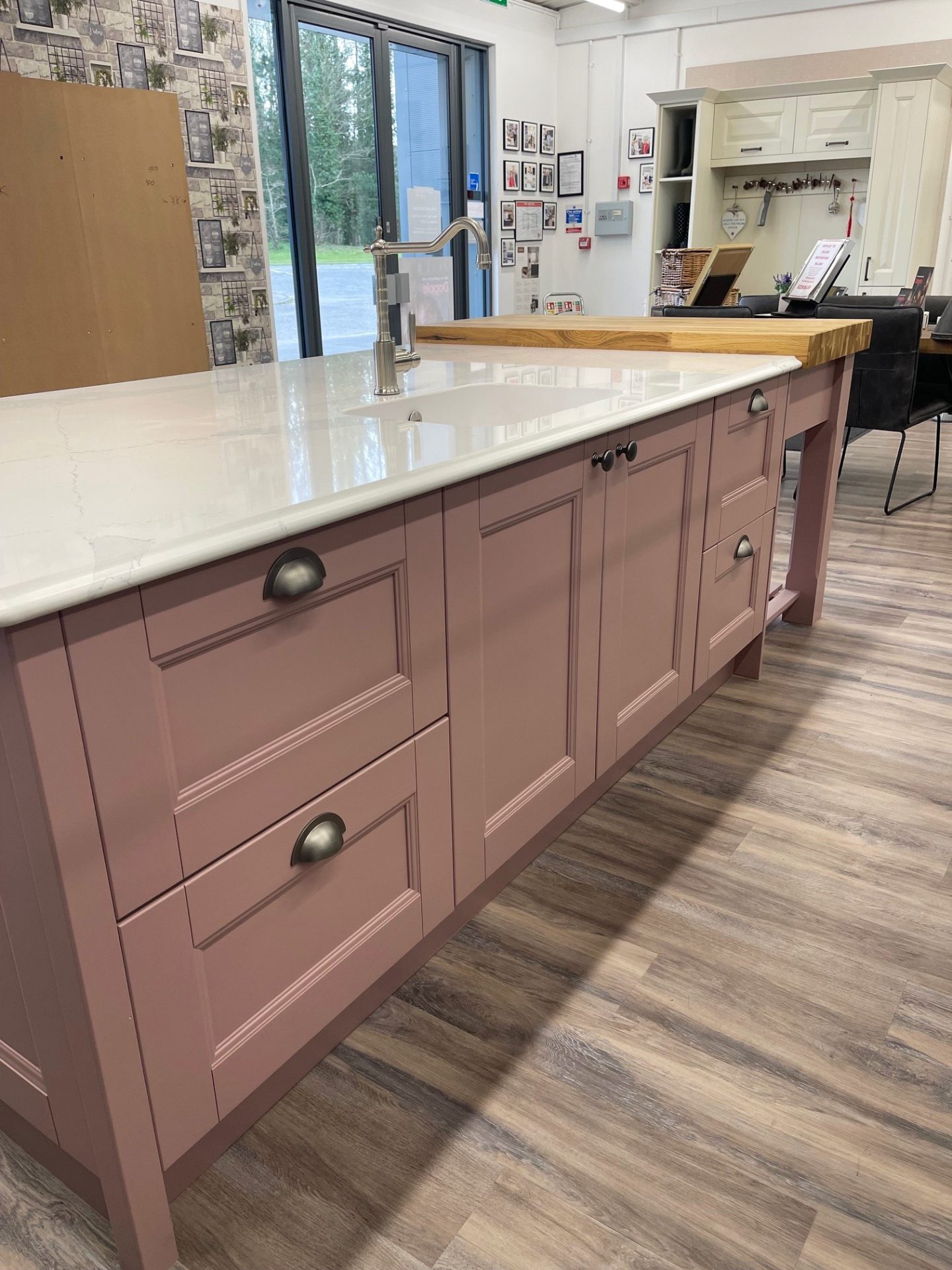 Ex Display Symphony Painted Island - The Used Kitchen Company