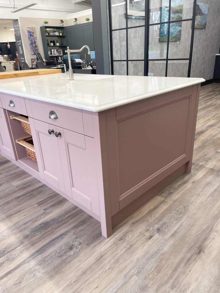 Ex Display Symphony Painted Island - The Used Kitchen Company