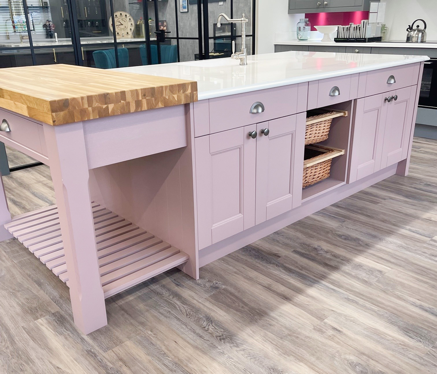 Ex Display Symphony Painted Island - The Used Kitchen Company