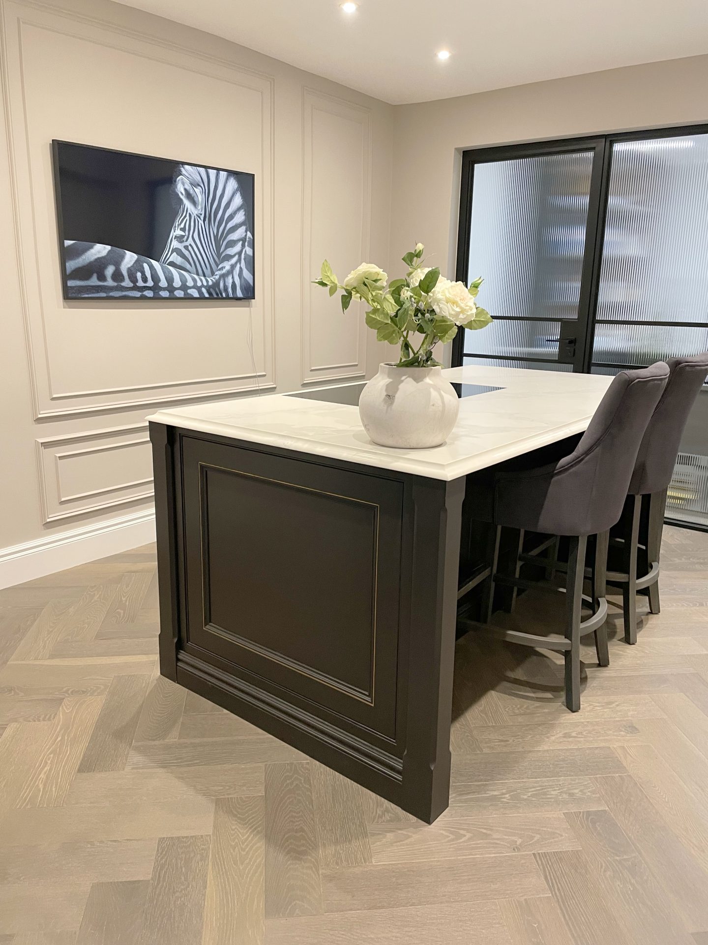 Ex Display Painted Island - The Used Kitchen Company