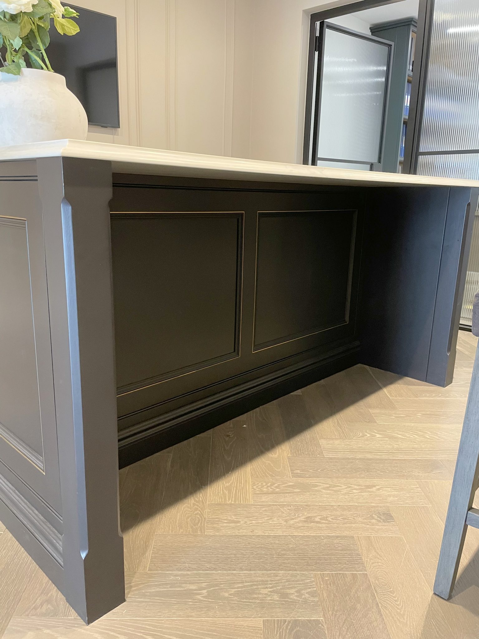 Ex Display Painted Island - The Used Kitchen Company