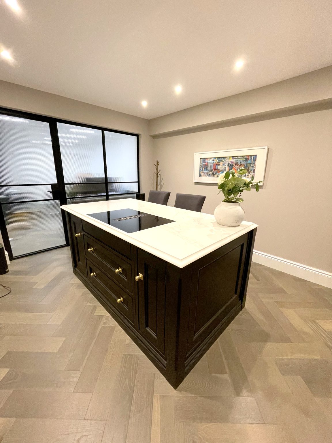 Ex Display Painted Island - The Used Kitchen Company