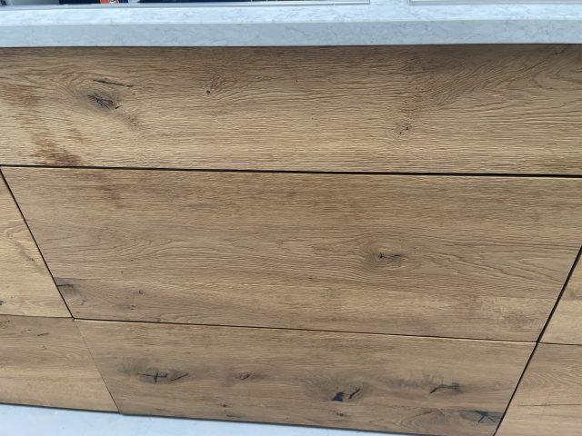 Lago Kitchen With Island, Composite Worktops and Appliances - Used ...