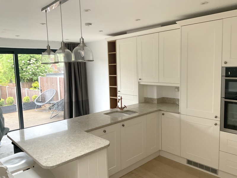 Wren Kitchen With Quartz Worktops and Appliances - Used - The Used ...