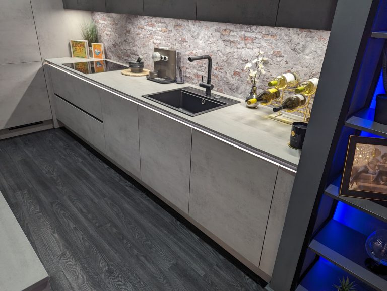 Ex Display Nobilia Kitchen With Island, Worktops and Appliances - The ...