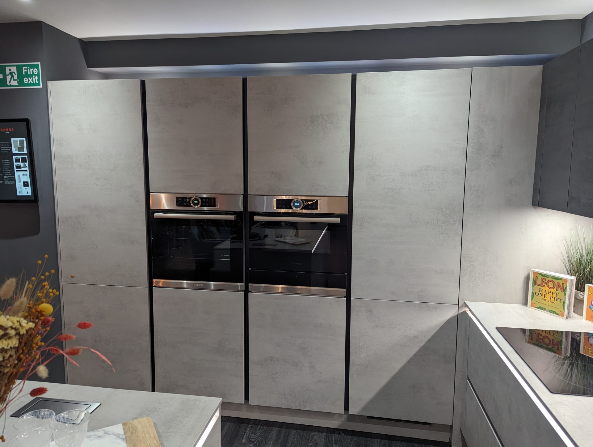 Ex Display Nobilia Kitchen With Island, Worktops and Appliances - The ...